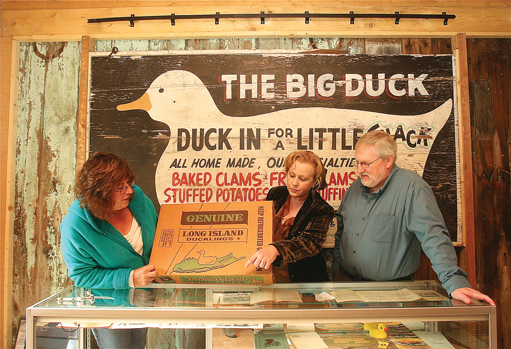 Duck farm museum opening in Flanders Saturday - The Suffolk Times Archives