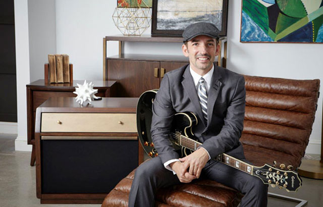 Riverhead jazz guitarist inspires furniture line - The Suffolk Times ...