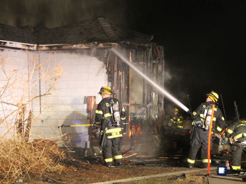Cutchogue, Mattituck FDs battle house fire - The Suffolk Times Archives