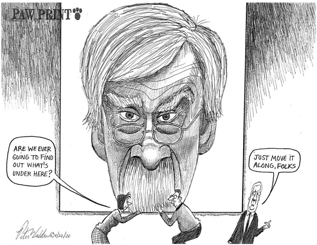 A life in pen and ink: Inside the studio with cartoonist Peter Waldner ...